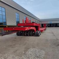 China 13750*2550*3850mm 3 Axle Low Load Lowbed Semi-Trailer Customizable for sale