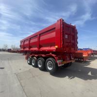 China Rear Dump Semi Trailer -Made Tipping Trailer with 15 Workdays Production Time for sale