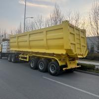 China Rear Dump Semi Trailer -Made Tipping Trailer with 15 Workdays Production Time for sale