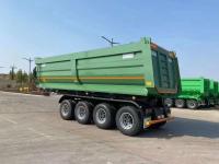 China 80T Crushed Slag Rear Tipping Dump Semi-trailer Designed for Heavy-duty Transport for sale
