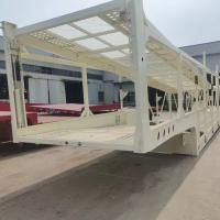 China 2 Axle 3 Axle Car Carrier Truck Trailer with Mechanical/Air Suspension and Max Payload 40T for sale