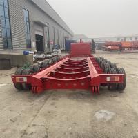 China Steel Modular Hydraulic Steering Lowbed Travel Trailer for Wind Power Tower Transporter for sale