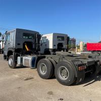 China Howo 10 Wheeler Heavy Duty Tractor Truck with Air Suspension Customers Optional for sale