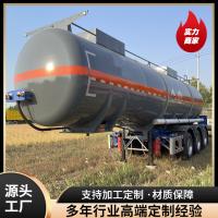 China Chemical Transport Tank Trailer for Sodium Hypochlorite Max Payload 15001-20000 kg for sale
