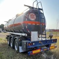 China Chemical Transport Tank Trailer for Sodium Hypochlorite Max Payload 15001-20000 kg for sale