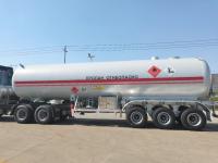 China 30 Tons 61900 Liters LPG Tank Trailer for Safe Liquefied Petroleum Gas Transportation for sale