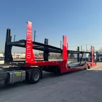 China Car Carrier Transport Semi-Trailer with Mechanic Suspension and Air Suspension Options for sale