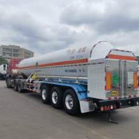 China 30 Tons 61900 Liters LPG Tank Trailer for Safe Liquefied Petroleum Gas Transportation for sale
