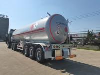 China 30 Tons 61900 Liters LPG Tank Trailer for Safe Liquefied Petroleum Gas Transportation for sale