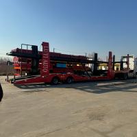 China Car Carrier Transport Semi-Trailer with Mechanic Suspension and Air Suspension Options for sale