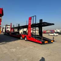 China Car Carrier Transport Semi-Trailer with Mechanic Suspension and Air Suspension Options for sale