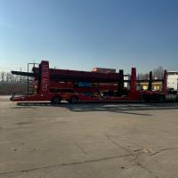 China Car Carrier Transport Semi-Trailer with Mechanic Suspension and Air Suspension Options for sale
