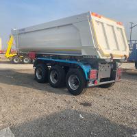 China Max Payload 120T 50T 60Ton 3 Axles 4 Axle Dump Tractor 80 Ton Rear Tipper Semi Trailer for sale