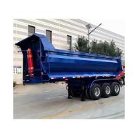 China Travel Trailer Six Axle Dumper Trailers 60 Ton 80 Ton 100Ton with and Air Suspension for sale