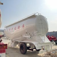 China Steel Single and Double Warehouse Flour Transport Truck for Large Capacity Delivery for sale