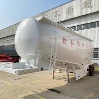 China Steel Single and Double Warehouse Flour Transport Truck for Large Capacity Delivery for sale