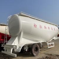 China Steel Single and Double Warehouse Flour Transport Truck for Large Capacity Delivery for sale