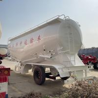 China Steel Single and Double Warehouse Flour Transport Truck for Large Capacity Delivery for sale