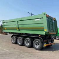 China Customers Optional 4 Axle 60Ton 80Ton 100Ton Truck Tipper Trailer with Good Condition for sale
