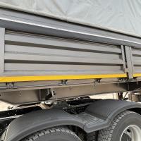 China Transport Sand with Ease 40 Ton 50 Ton 4 Axle Side Tipper / Rear Dumper Semi Trailers for sale