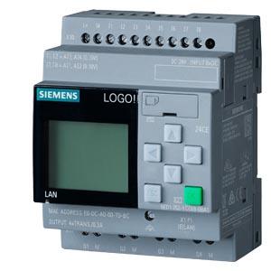 China 6ED1052-1CC08-0BA2 LOGO! 24CE, logic module, display power supply / I/O: 24 V/24 V/24 V trans., 8 DI (4 AI)/4 DO, memory 400 blocks for sale