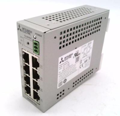 China NZ2EHG-T8N,PLC 8-port industrial switching hub designed for high-speed Ethernet, supporting 10/100/1000 Mbps speeds and CC-Link in stock for sale