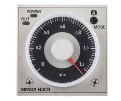 China H3CR-G8EL AC200-240 Timer, plug-in, 8-pin, 1/16DIN (48 x 48 mm), star-delta-delay, 0.5-120s, SPST-NO instantaneous, SPST-NO time-limit , 5 A, 200-240 VAC in stock for sale
