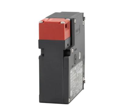 China D4NL-4AFA-B Guard lock safety-door switch, D4NL, M20, 1NC/1NO + 1NC/1NO (slow-action), head: plastic, mechanical lock/24-VDC solenoid release, 10 to 115 VAC/VDC LED indicator in stock for sale