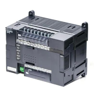 China CP1L-EM40DT1-D CP1L programable logic controller with Ethernet port and 10K program step capacity, 40x integrated I/O, 16x PNP outputs, 24 VDC power supply in stock for sale