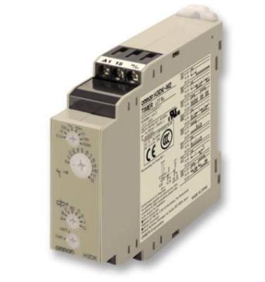 China H3DK-M2 AC/DC24-240 , Timer, DIN-rail mounting, multi range, multi mode timer, 8 modes incl. off-delay, 2 output relays, 24 to 240 VAC/DC in stock for sale