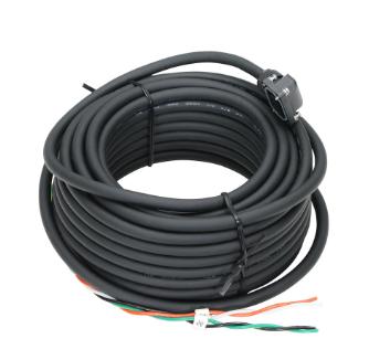 China MR-PWS1CBL10M-A2-H Power cable; for HF-KE,-KN,-KP,-MP, HG-KN,-KR,-MR, high flexible, 10m (Encoder) in stock for sale