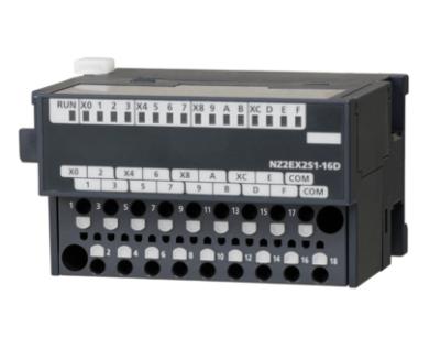 China NZ2EX2S1-16D ,PLC CC-Link IE Field, additional DC, spring clamp terminal block in stock for sale