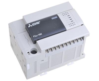 China FX Series Mitsubishi PLC Module 24 Points FX3GA-24MR-CM AC 100 - 240V for sale