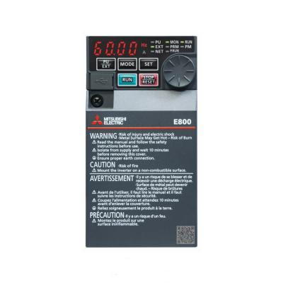 China 200 - 240V Mitsubishi Electric Inverter FR-E820S-0030-4-60 FR-E820S-0.4K-1 for sale