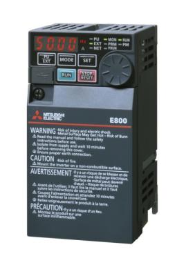 China FR-E800 Mitsubishi Electric Inverter 1 Phase 50Hz 0.75kW 240V E820S-0050-4-60 for sale