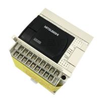 China FX Series Mitsubishi PLC Module 24 Points FX3GA-24MR-CM AC 100 - 240V for sale