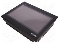 China 3.5 - 10 Inch Black Omron HMI Touch Screen Display NB10W-TW01B for sale