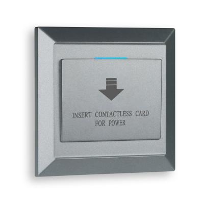 China SW02 Programmable Hotel 40A 220V 13.56Mhz / 125Khz Frequency Hotel Smart Card Electric Energy Power Control Switch for sale
