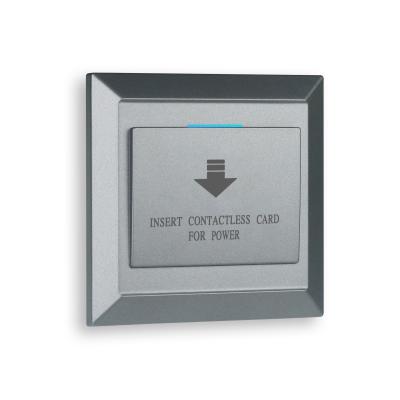 China SW02 Programmable Hotel 40A 220V 13.56Mhz / 125Khz Frequency Hotel Smart Card Electric Energy Power Control Switch for sale