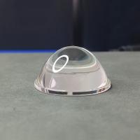 China 50mm BK7 Optical Glass TIR Lens 10 Degree Beam Angle for LED Torch Light Reflector for sale