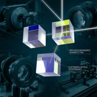 China Transparent Optical Glass Cube Prism Splitter Cmy Crystal Dichroic Custom X-cube Prism for sale