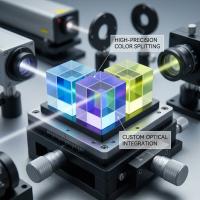 China 25x25x25mm Sapphire Quartz Mini Optical Lens with ±0.01mm Tolerance for Imaging and Laser Applications for sale