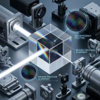 China Fresnel 90 Degree Optical Prism Cube 3mm to 100mm BK7 Ge Right Angle Rectangular Prism for sale