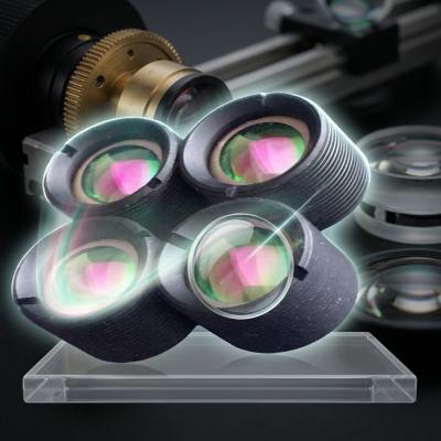 China 14.5mm Focal Length 850nm Laser Collimator Lens with M12 Thread and 21mm Track Length for sale