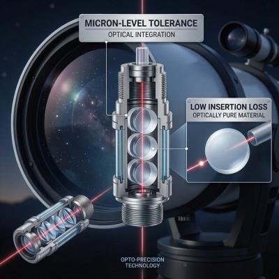 China Double Ball Glass Objective Cemented Telescope Lens 1.5-300mm Diameter Achromatic Optical Design for sale