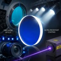 China K9 Optical Glass Achromatic Doublet Lens 1.5-300mm Diameter with ±0.005mm Tolerance for Imaging Systems for sale