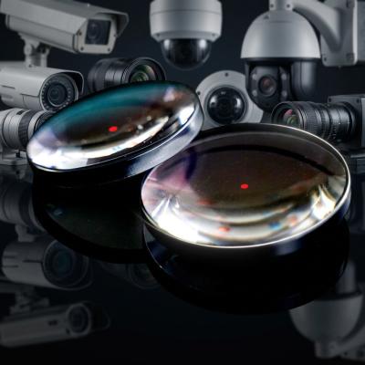 China Precision Spherical Aspherical Lens Elements for CCTV Modules 1mm-50mm IR Compatible for sale