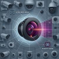 China Precision Surveillance Camera Lenses For CCTV / IP And AI Security Imaging Systems for sale