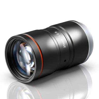 China Industrial 35mm Fixed Focal Camera Lens 12MP F2.8 C-Mount for Optical Sorting for sale