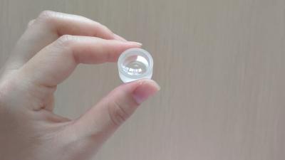 China Optical Glass Round Microscope Biconcave 16mm  Double Concave Biconcave Lens for sale